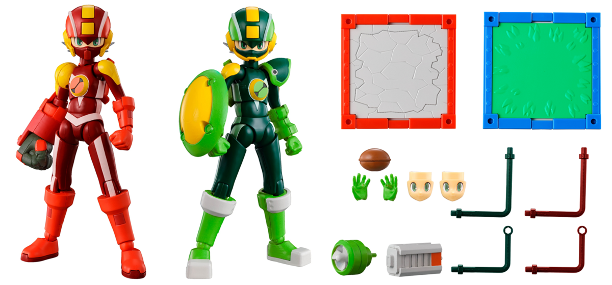 PRE-ORDER SMP Kit Makes Pose - Rockman EXE - Style Change: Heat Guts