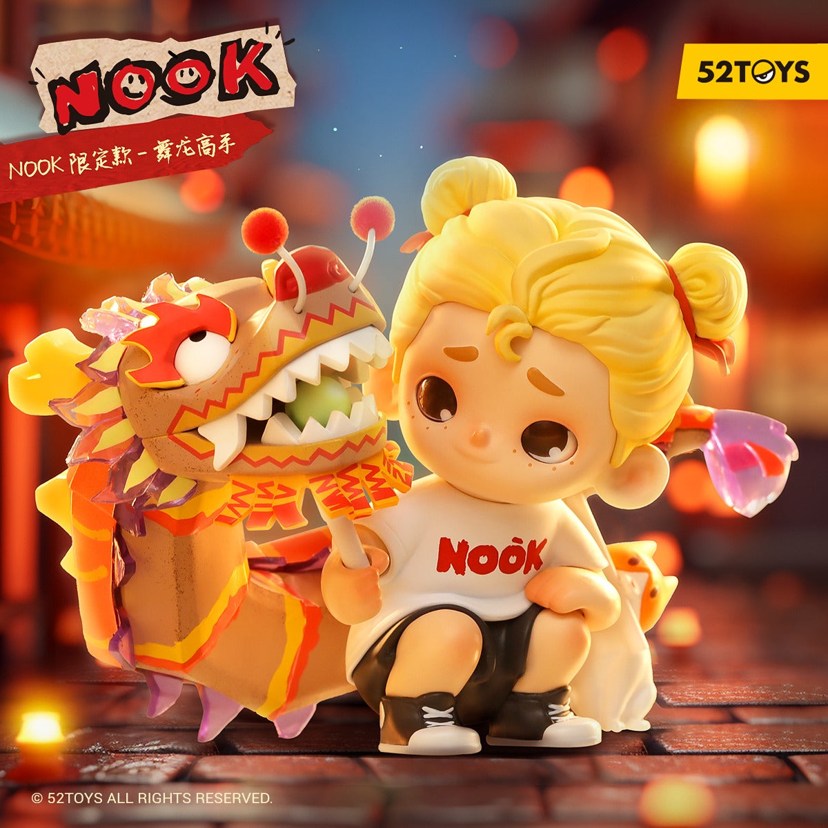 PRE-ORDER 52Toys - Nook: Dragon Dance Performer: Limited Edition