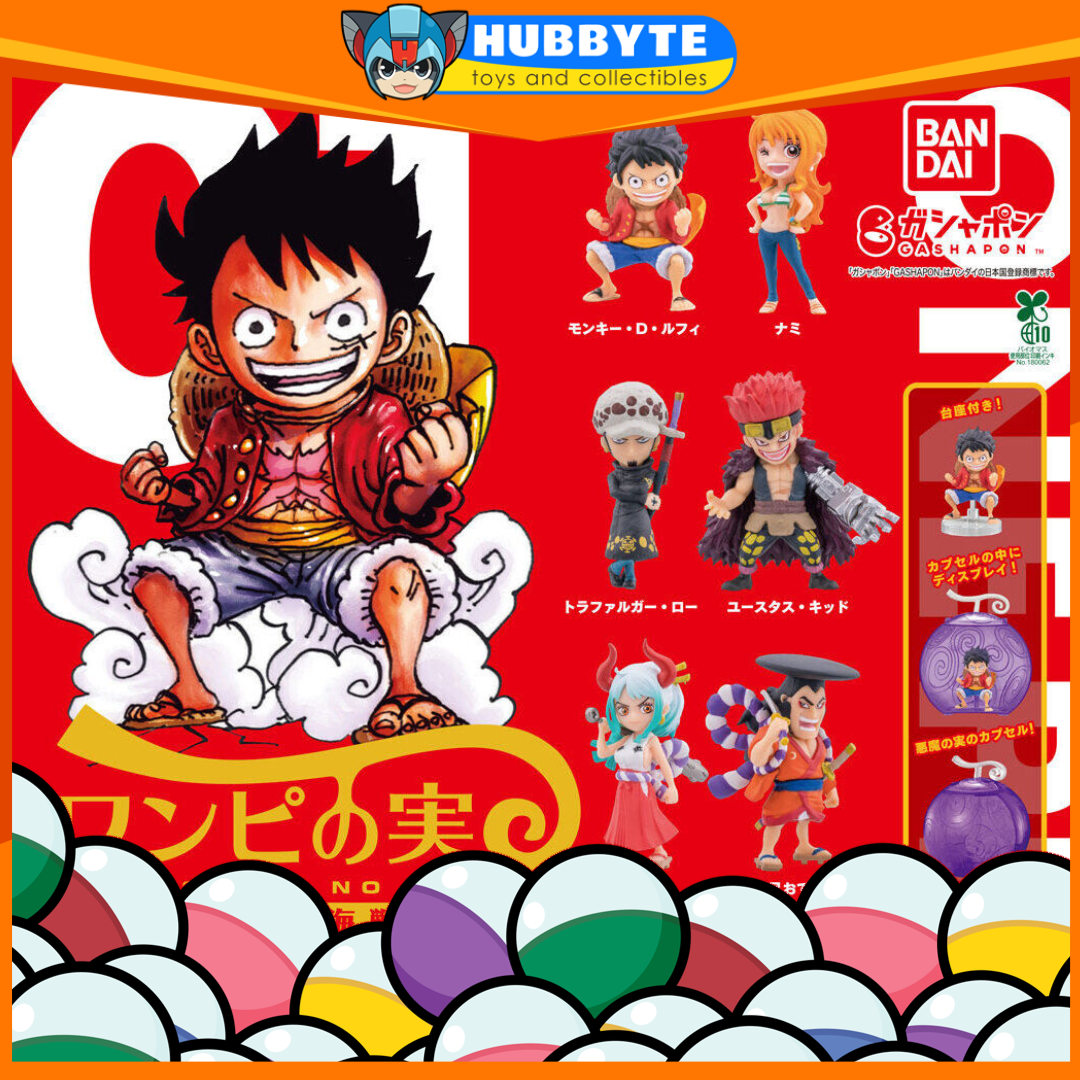 BACK-ORDER Bandai - One Piece - One Pi No Mi Vol. 1 [Set of 6] [JP]