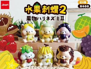 PRE-ORDER Jinart - Fruit Hedgehog Series 2 [Box of 6]