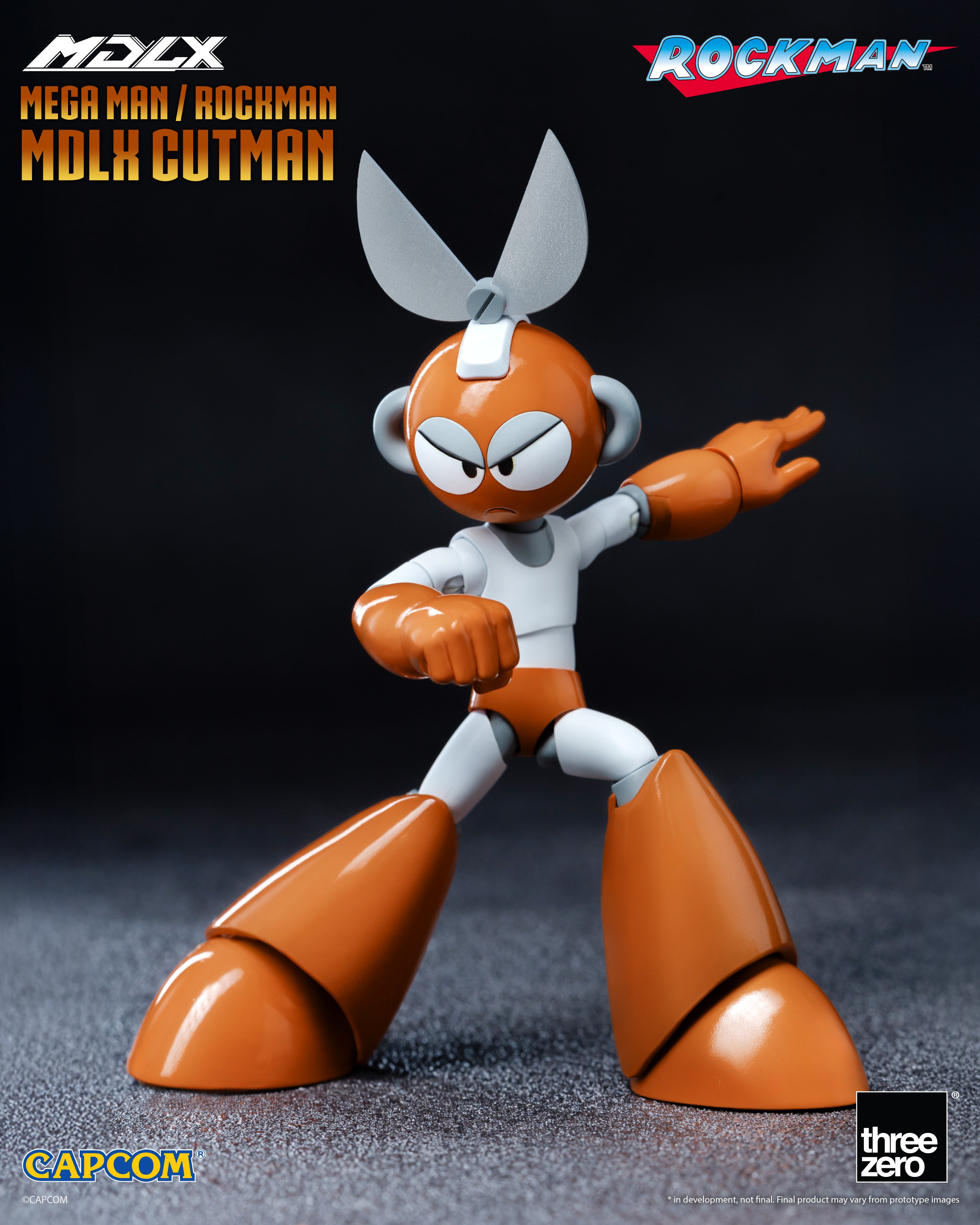 PRE-ORDER threezero - MDLX - Megaman - Cut Man