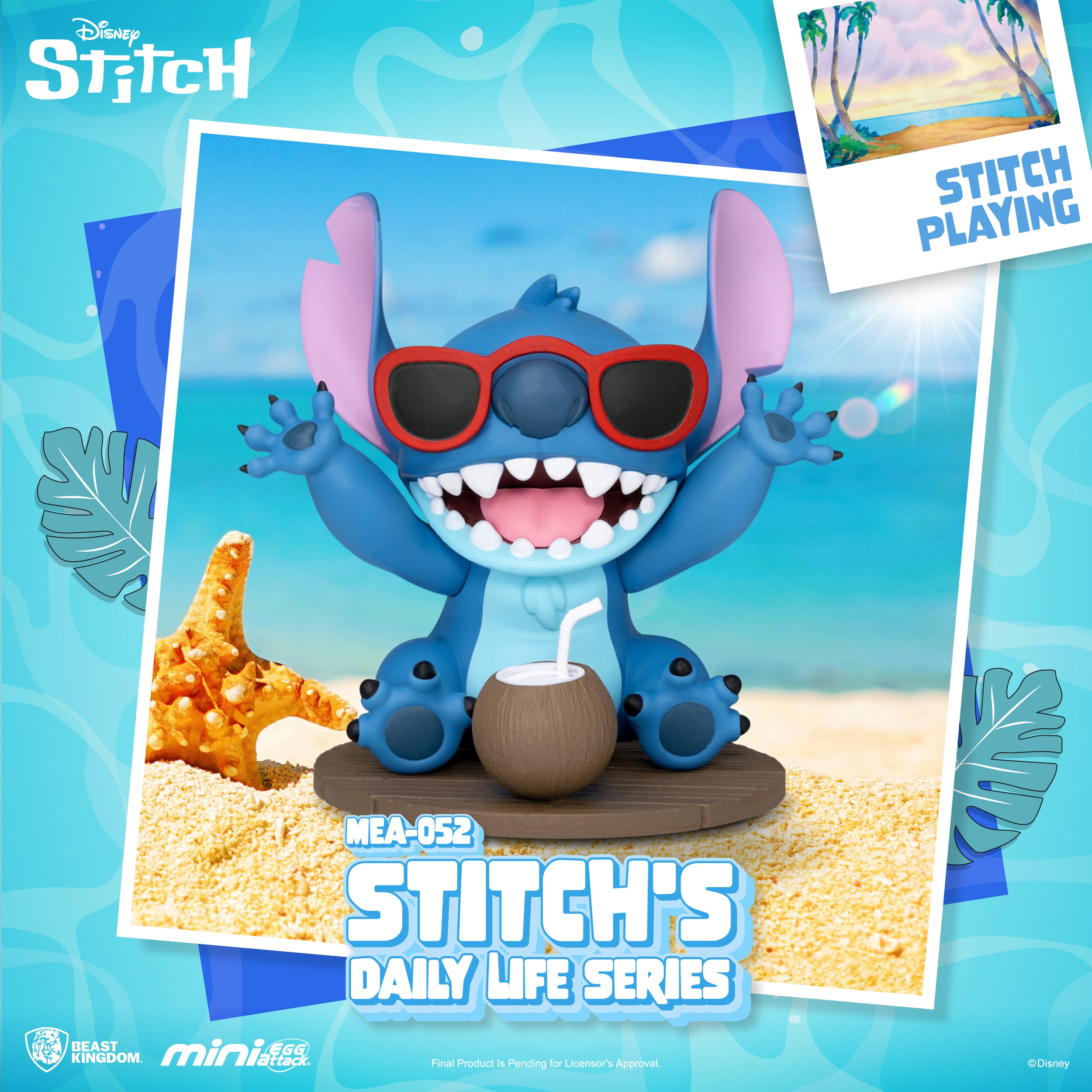 PRE-ORDER Beast Kingdom - Stitch's Daily Life Series Blind Box Set [Bo