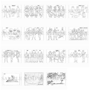 SPECIAL ORDER Movic - YuYu Hakusho Setting Material Collection [Set of