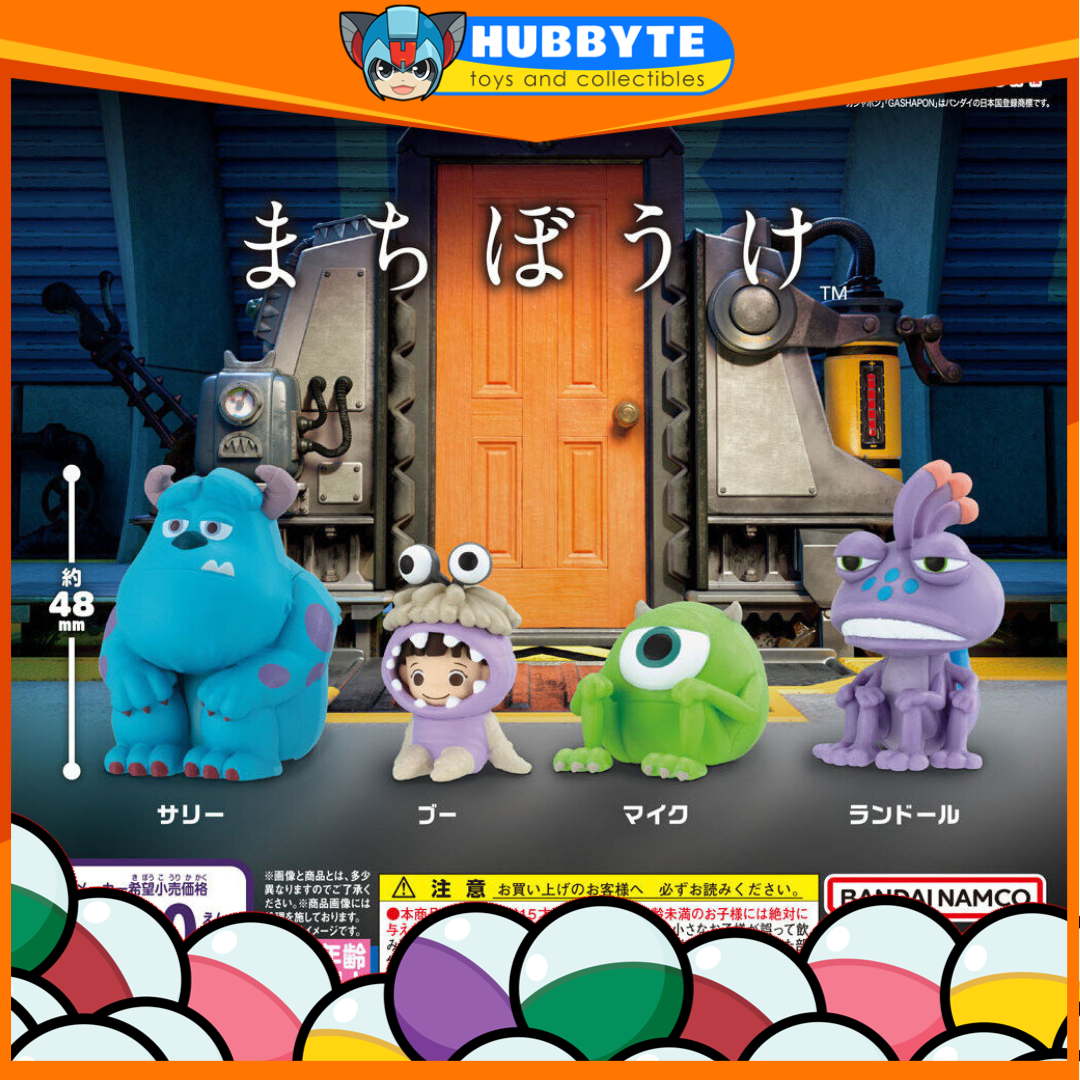 BACK-ORDER Bandai - Monsters Inc. Town Machiboke [Set of 4]