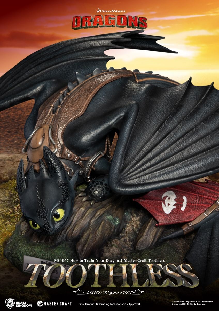 PRE-ORDER How to Train Your Dragon2 - Master Craft Toothless