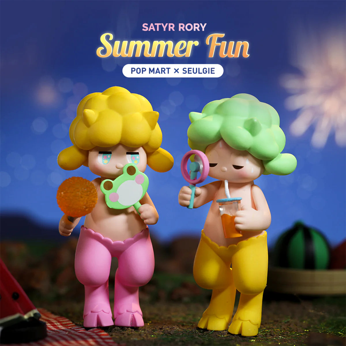 IN-STOCK POP MART x Seulgie - Satyr Rory - Summer Fun