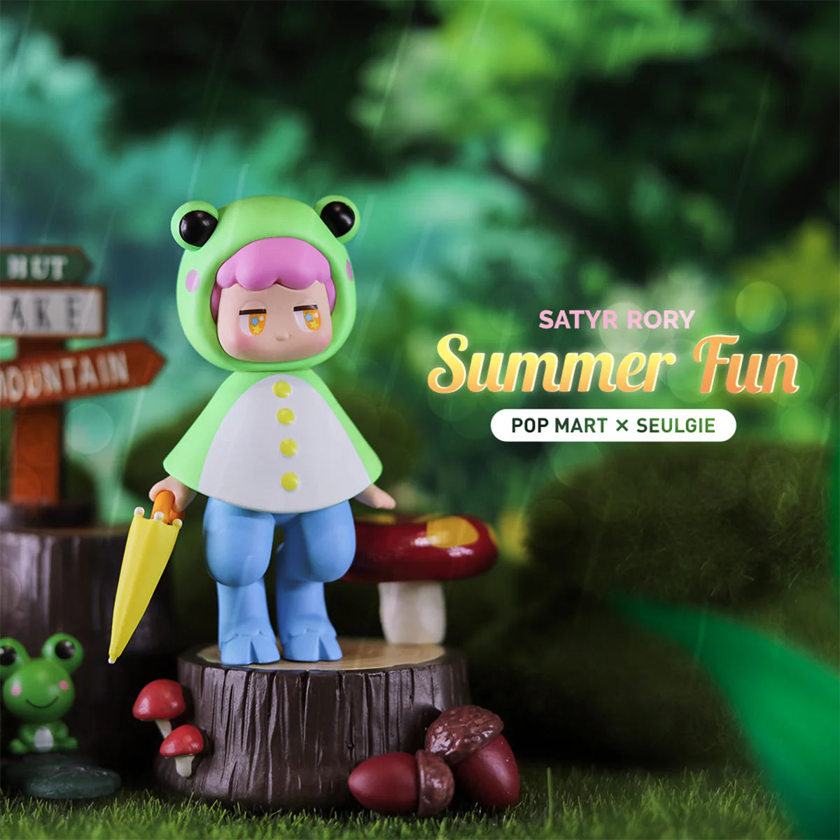 IN-STOCK POP MART x Seulgie - Satyr Rory - Summer Fun