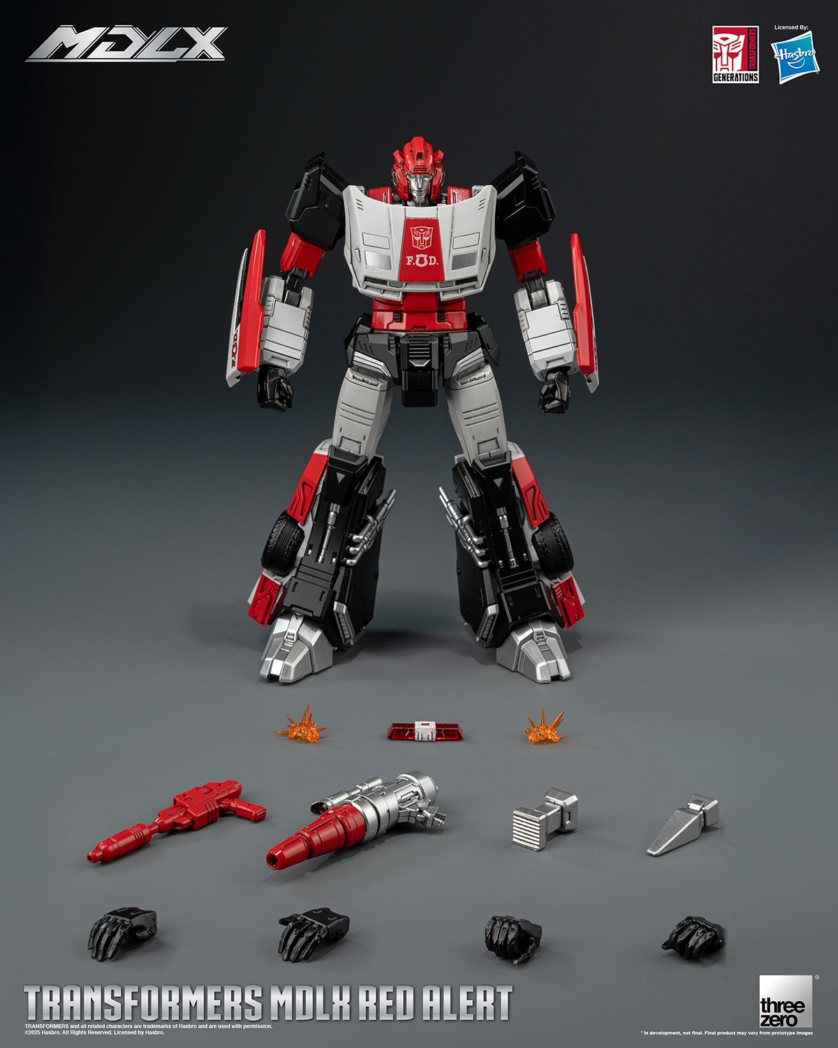 PRE-ORDER threezero - MDLX - Transformers - Red Alert