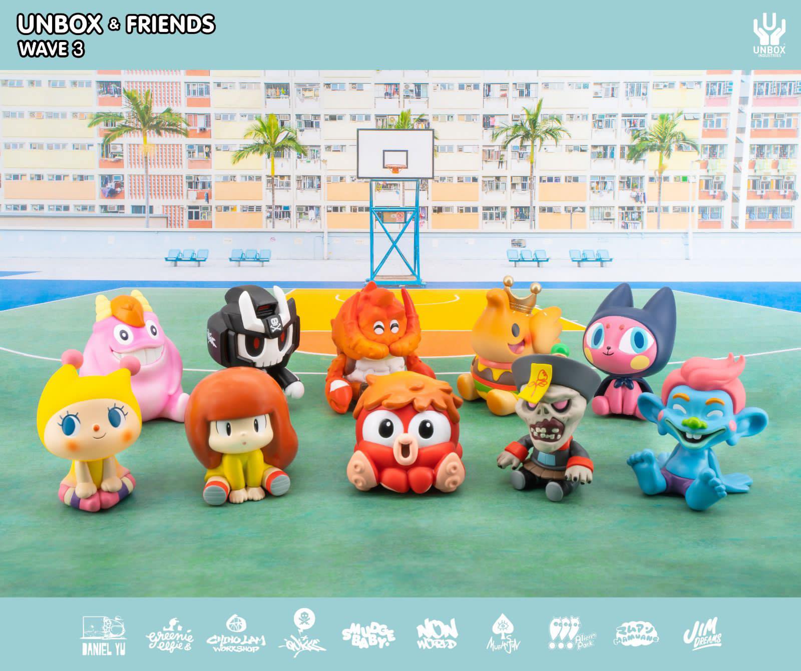 IN-STOCK Unbox Industries - - Unbox & Friends - Wave 3