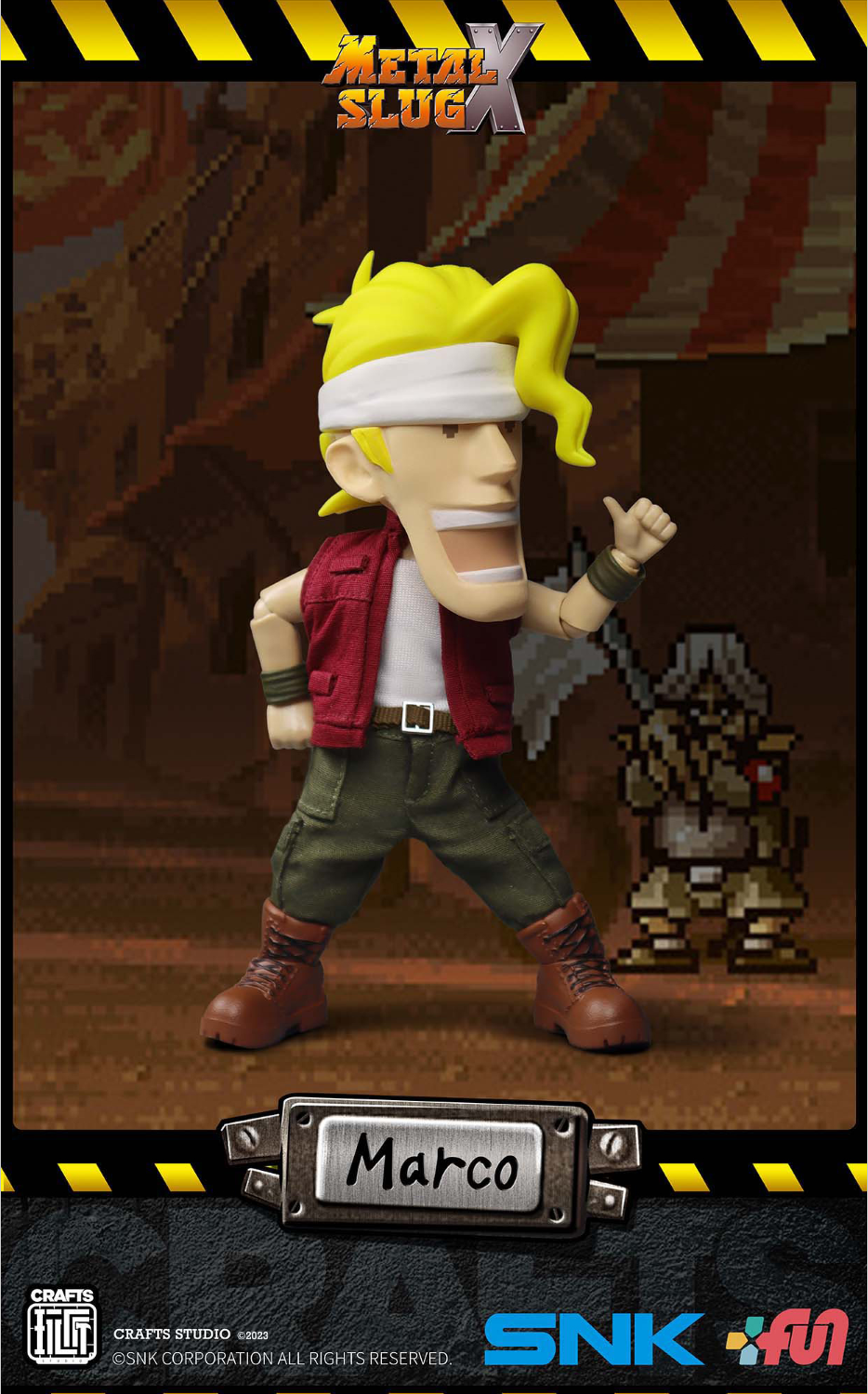 PRE-ORDER Metal Slug X - Marco Rossi: Regular Edition 1/12