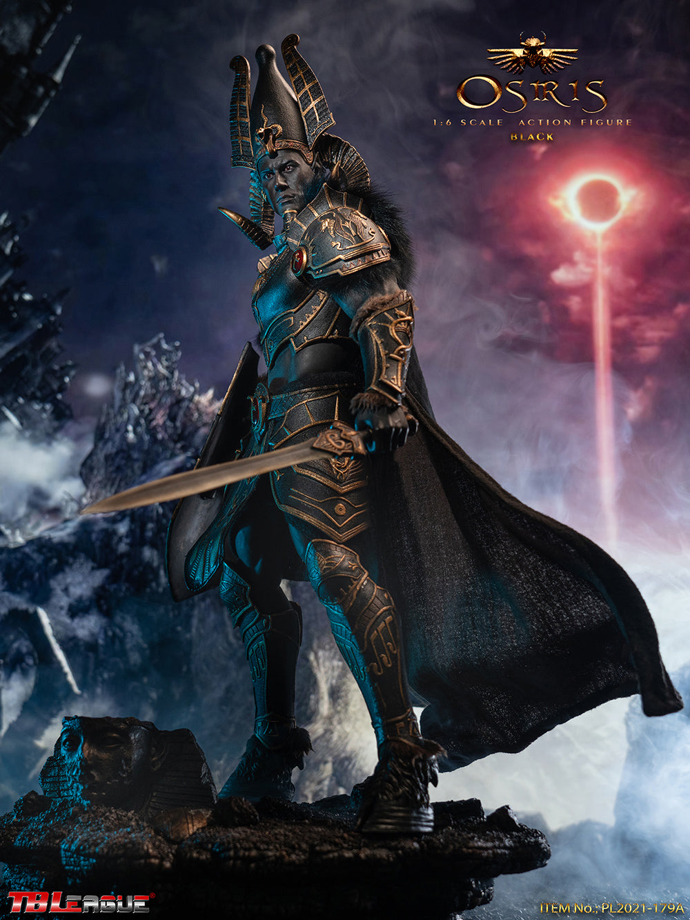 PRE-ORDER Osiris: Black 1/6